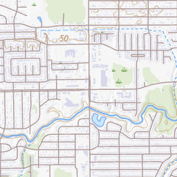 Settegast Topo Map TX, Harris County (Settegast Area)