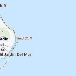 Red Bluff Texas Map
