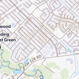 Friendswood Subdivision Map
