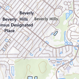 Mapa De Beverly Hills Florida