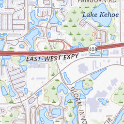 Waterford Lakes Orlando Map