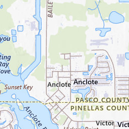 Map Of Anclote River Florida Pasco County Temporarily Closes Scallop