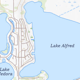 Lake Alfred Florida Map