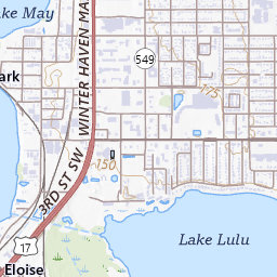 Winter Haven Florida Map