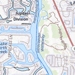 Map Of Juno Beach Jupiter Fl