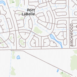 Map Of Port Labelle Florida