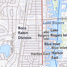 Florida Boardwalk Map
