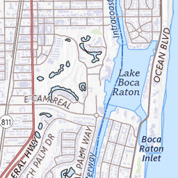 Florida Map Boca Raton Fl