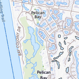 Map Of Pelican Bay Naples Florida