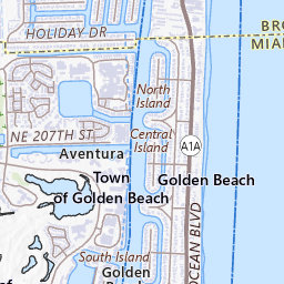 Sunny Islands Beach Fl Map