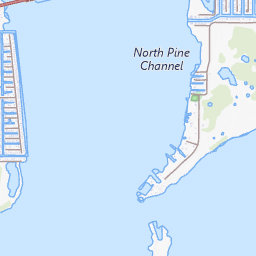 Mapa De Big Pine Key, Florida Picnic Island Big Pine Key