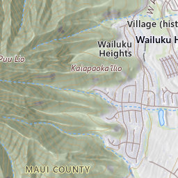 Iao Valley State Park Map Botanical Garden In The Iao Valley In The