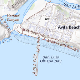 Avila Beach California Map