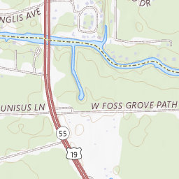 Cross Florida Barge Canal Map