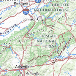 Surry County, North Carolina Topograhic Maps by Topo Zone