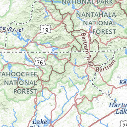 Paulding County, Georgia Topograhic Maps by Topo Zone