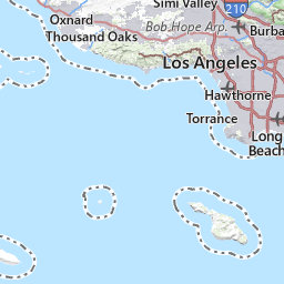 Southern California Map Of Beaches