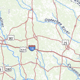 Thomas County, Georgia Topograhic Maps by Topo Zone