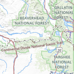 Yellowstone Wolf Pack Areas