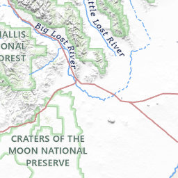Yellowstone Wolf Pack Areas