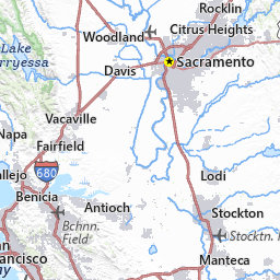 Coverage Polygons for DEMs of the North-Central California Coast (DEM ...