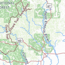 Digital geologic map data for the Ozark National Scenic Riverways and ...
