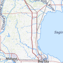 City Of Midland Map