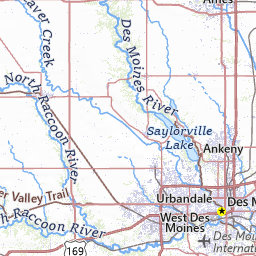 Dallas County Iowa Map