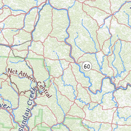 Morgan County Ohio Map Morgan County, Ohio Topograhic Maps By Topo