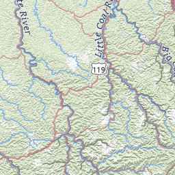 Knott County, Kentucky Topograhic Maps by Topo Zone