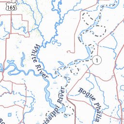 Cleveland County, Arkansas Topograhic Maps by Topo Zone