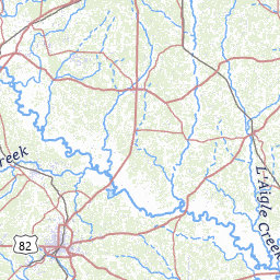 Cleveland County, Arkansas Topograhic Maps by Topo Zone