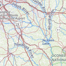 Monroe County, Georgia Topograhic Maps by Topo Zone