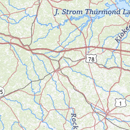 Baldwin County, Georgia Topograhic Maps by Topo Zone