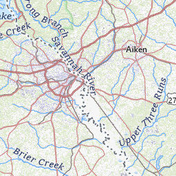 Richmond County, Georgia Topograhic Maps by Topo Zone