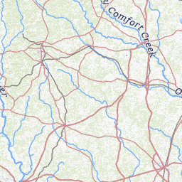 Baldwin County, Georgia Topograhic Maps by Topo Zone