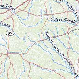 Monroe County, Georgia Topograhic Maps by Topo Zone