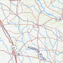 Clinch County, Georgia Topograhic Maps by Topo Zone